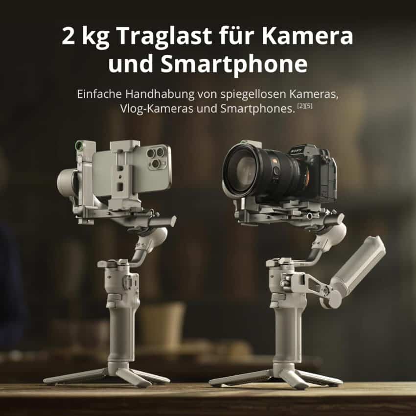 DJI RS4 Mini - der kompakte Allrounder? - kiekste.tv